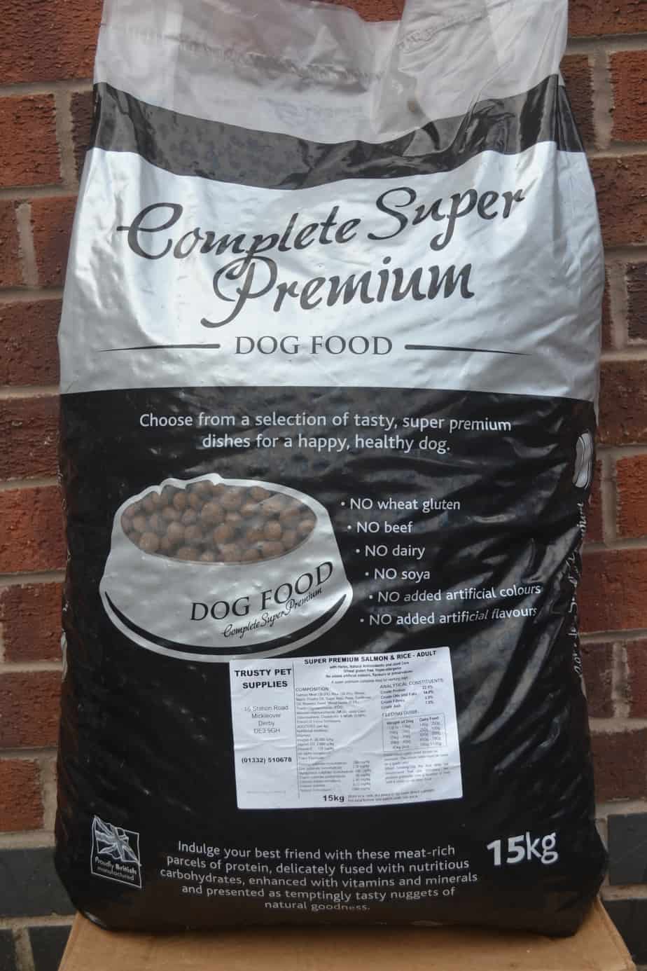 Trusty Pet Supplies Premium Adult Salmon and Rice - Trusty Pet Supplies ...