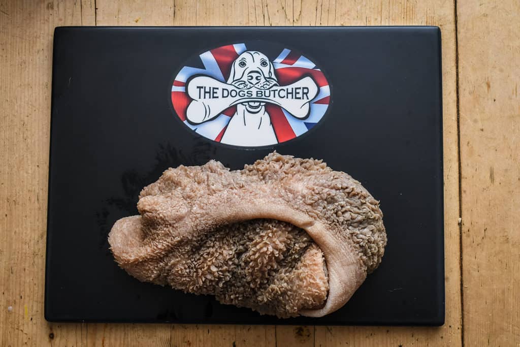 The Dogs Butcher Raw Dog Food – Whole Lamb Tripe | Trusty Pet Supplies