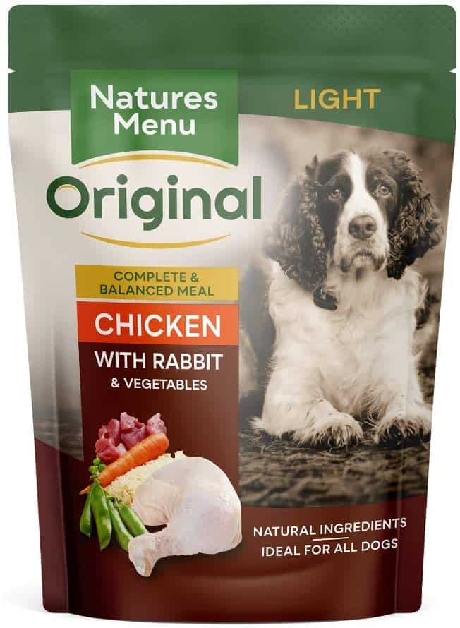 Natures Menu Original Light Chicken and Rabbit Dog Pouches - Wet Dog ...