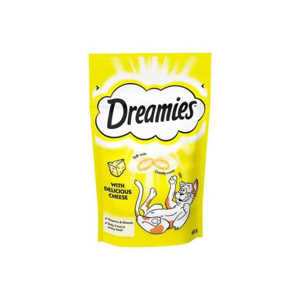 Dreamies Delicious Cheese Cat Treats 60g | Trusty Pet Supplies