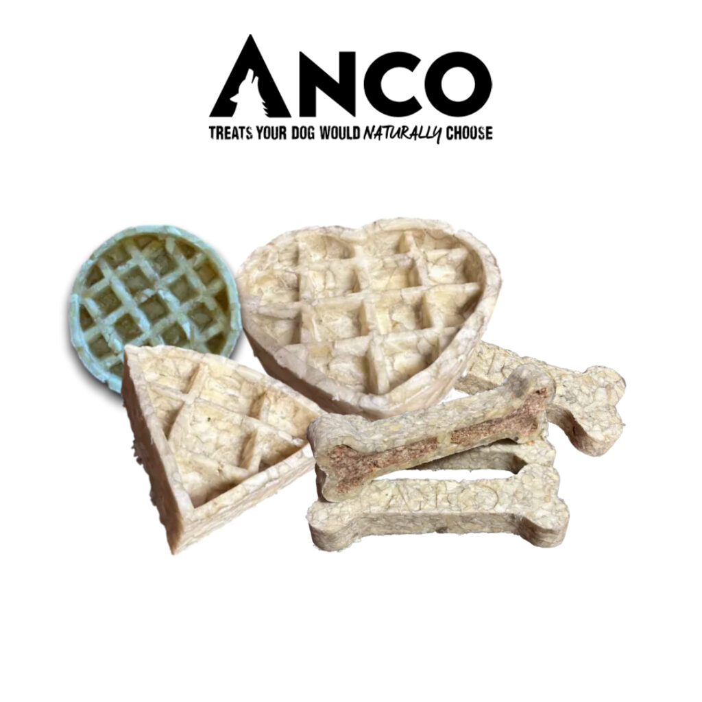 Anco Naturals Collagen Waffle Shapes | Trusty Pet Supplies